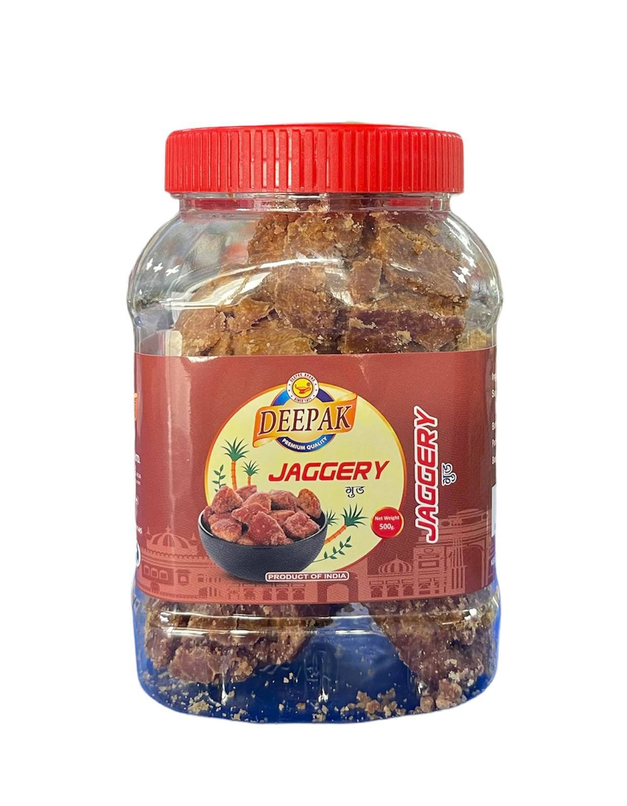 GLOBAL FOOD MART: DEEPAK JAGGERY - 500G